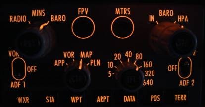 항공전자계기 PFD(Primary Flight Display)와 ND(Navigation Display) : 네이버 블로그