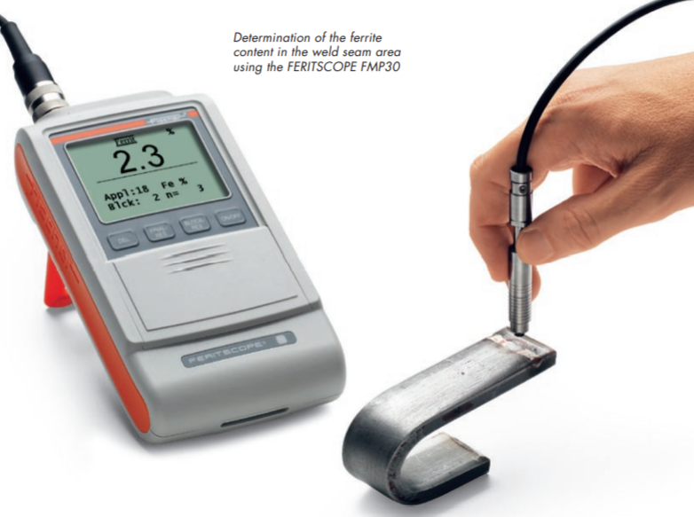 페라이트 함량 측정기 FERITSCOPE FMP30, WRC-FN,%Fe : 네이버 블로그