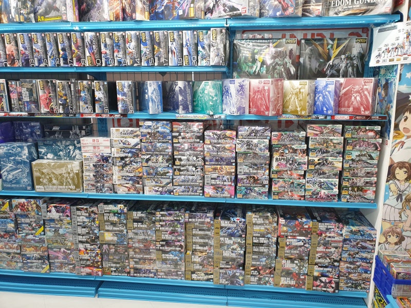 나고야 피규어 구매 - 10. らしんばん 名古屋店本館 라신방 나고야점 본관 - 드래곤볼 원피스 디즈니 건담 귀멸의칼날 세일러문 ...