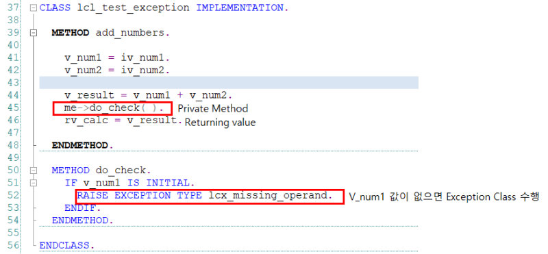 [SAP ABAP] Exception Class : 네이버 블로그