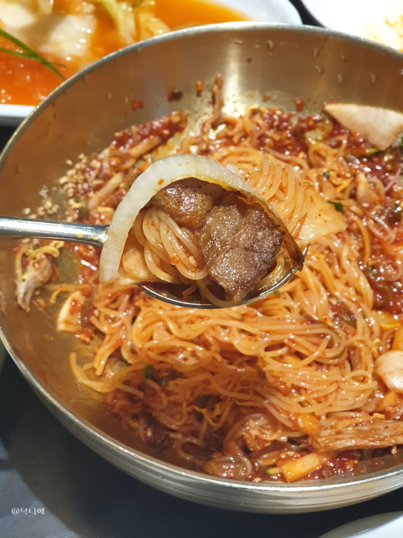 부산을 맛보다 해운대 재송동 식당3선 주말저녁메뉴 돼지갈비 비빔밀면 네이버 블로그