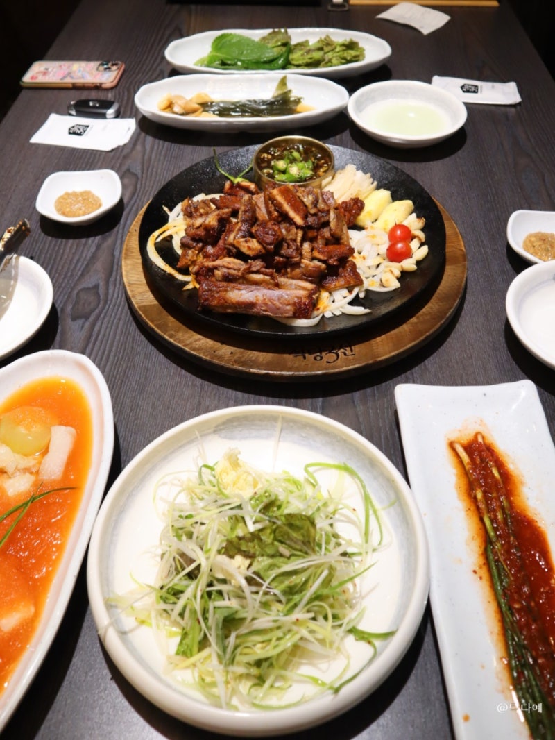 부산을 맛보다 해운대 재송동 식당3선 주말저녁메뉴 돼지갈비 비빔밀면 네이버 블로그