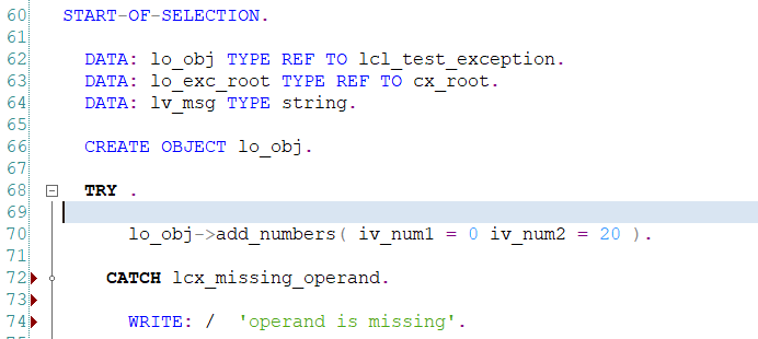 [SAP ABAP] Exception Class : 네이버 블로그