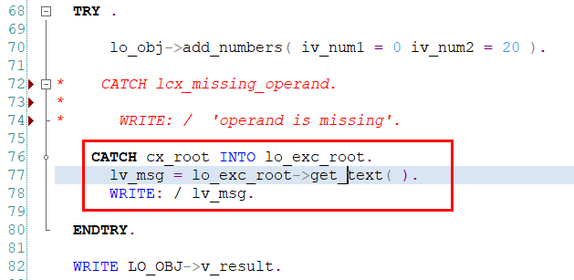 [SAP ABAP] Exception Class : 네이버 블로그