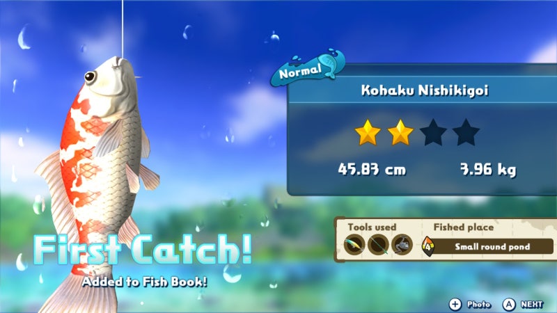 [닌텐도스위치]힐링되는 낚시게임, 피싱스타월드투어 : 네이버 블로그