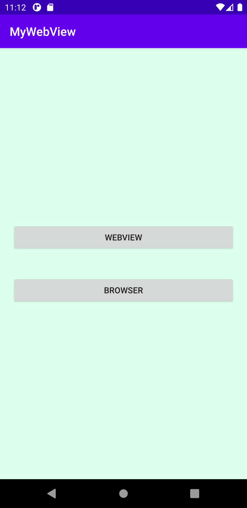 [Android] WebView ( Browser 어플 실행 ) : 네이버 블로그