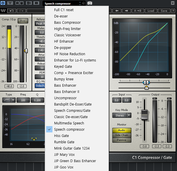 [보컬 믹싱 팁] Waves C1 comp를 활용한 보컬의 저음 컨트롤 : 네이버 블로그
