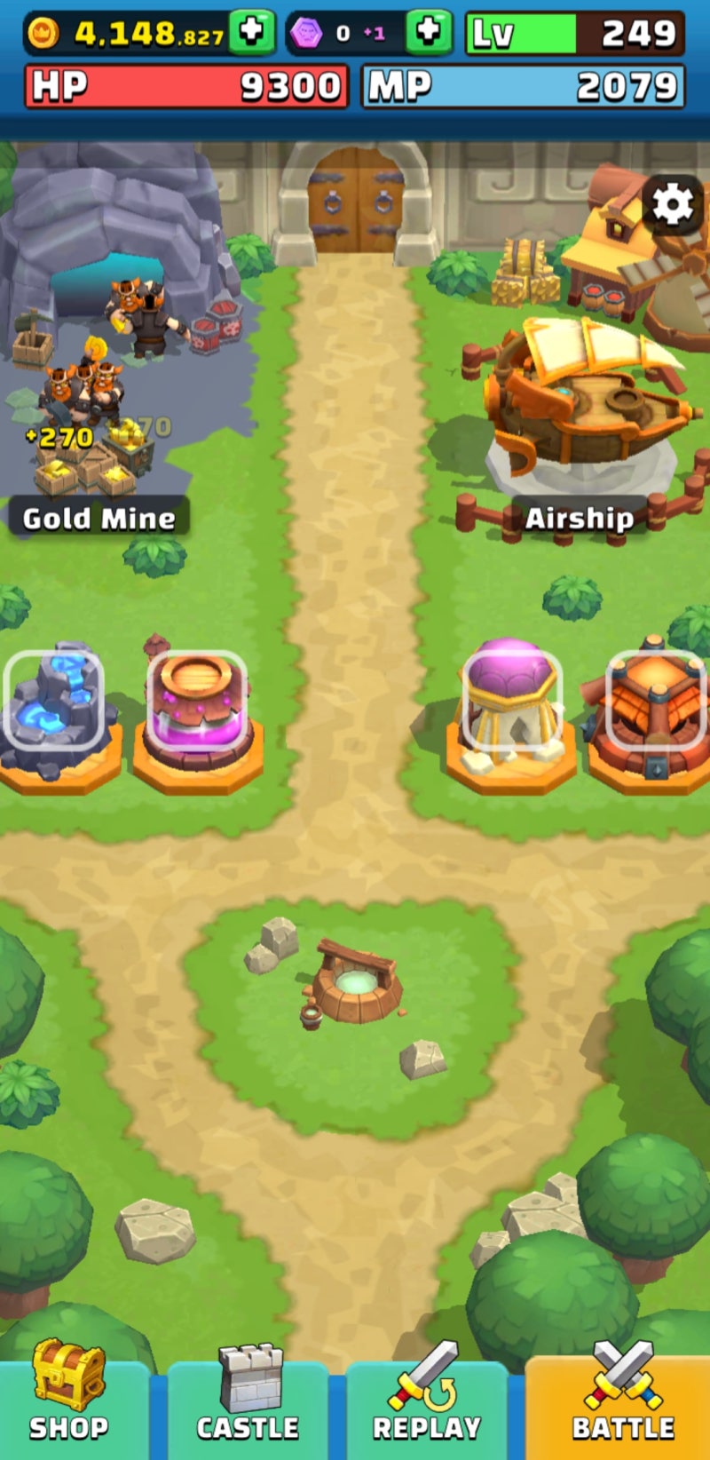 Wild Castle - 뉴비가 쓰는 뉴비 공략 02 (마을, 장비, 스킬) : 네이버 블로그