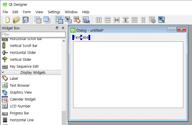PyQt Designer 사용법과 텍스트 입력&지우기 : 네이버 블로그