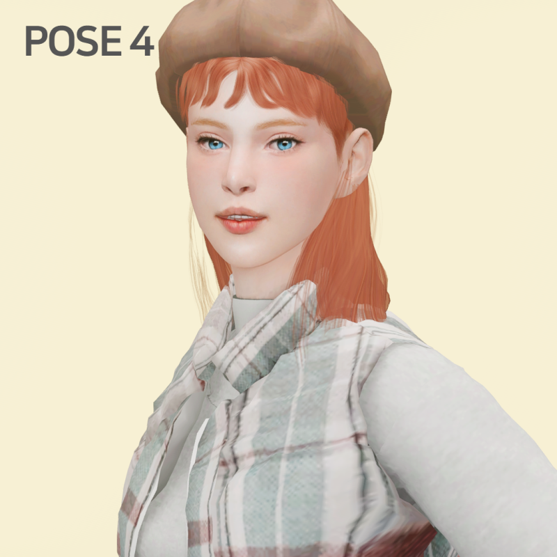 [SIMSRI] TS4 SINGLE POSE - FEMALE PROFILE : 네이버 블로그