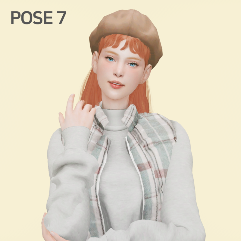 [SIMSRI] TS4 SINGLE POSE - FEMALE PROFILE : 네이버 블로그