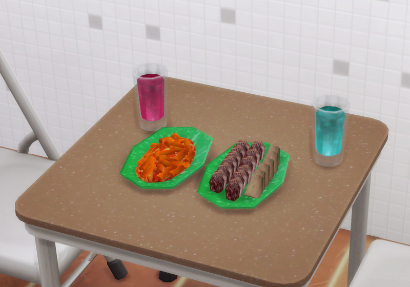 [심즈 4 CC배포] 추억의 분식집 / Sims 4 Old Korean Snack Bar items : 네이버 블로그