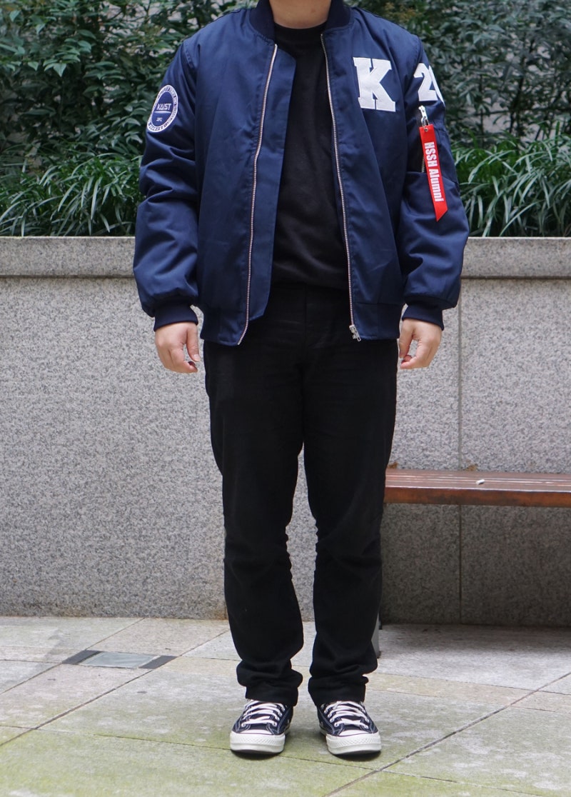 과잠제작ㅣ한성과학고등학교 과잠바 우리웨어 코튼 항공점퍼 네이버 블로그