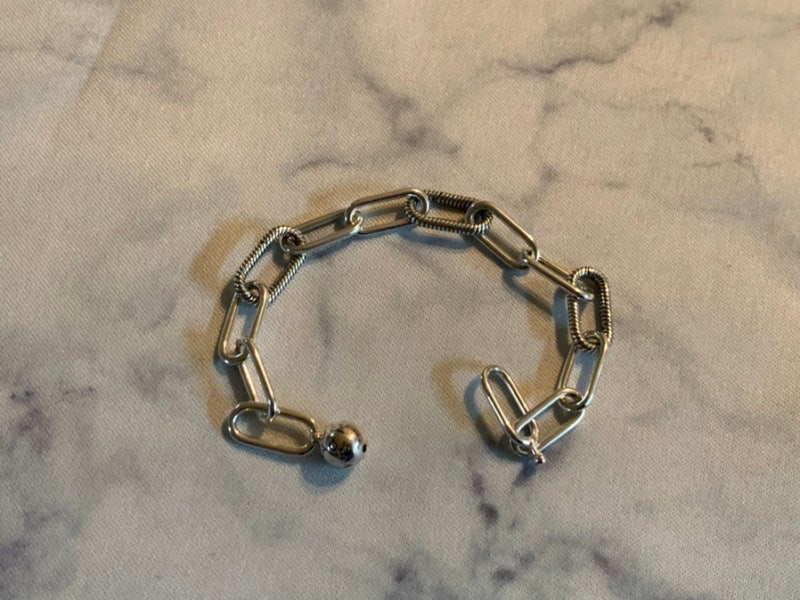 판도라 미링크 팔찌 (#598373) 사이즈 17.5cm 참 없이도 예뻐요 : 네이버 블로그