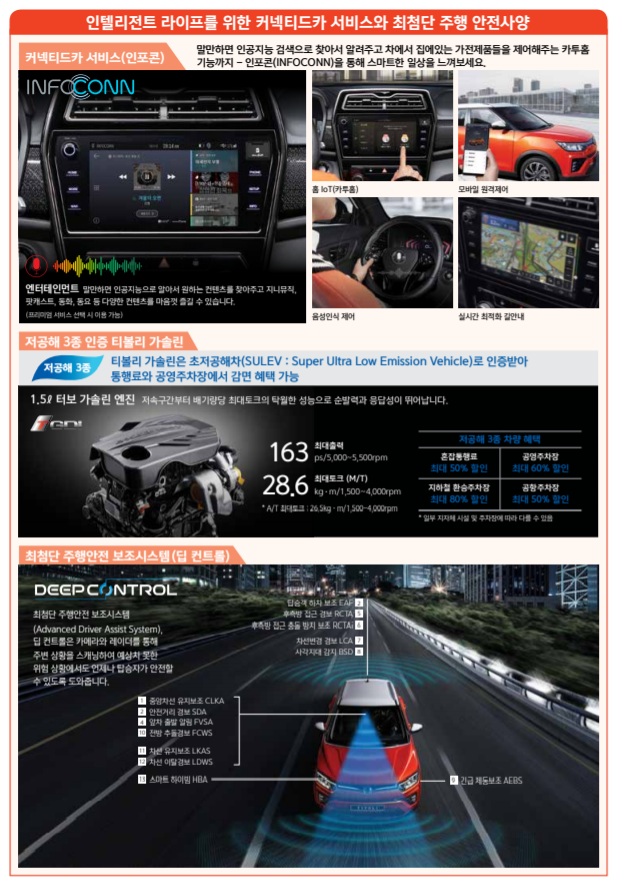 쌍용자동차 2020년 9월 구매 조건과 가격표 카다로그유니카 네이버 블로그