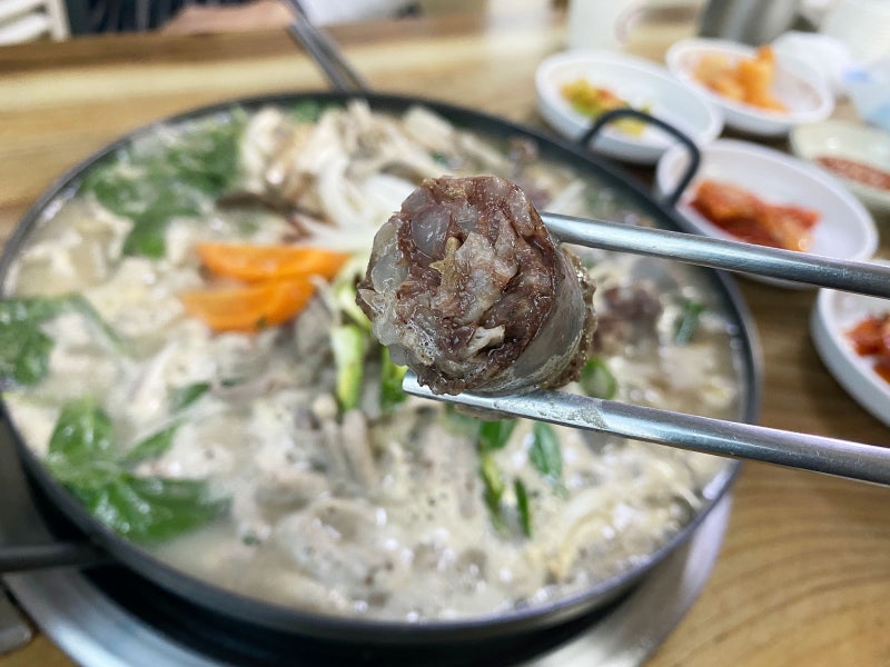 금왕읍 맛집 금왕장터순대 곱창전골과 순대국밥이 맛나요 네이버 블로그