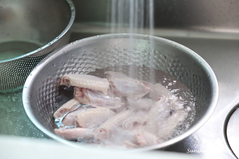 아이간식 에어프라이어로 간단하게 단짠 간장양념 닭날개구이 네이버 블로그