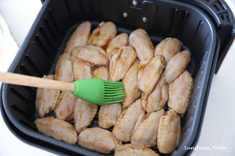 아이간식 에어프라이어로 간단하게 단짠 간장양념 닭날개구이 네이버 블로그