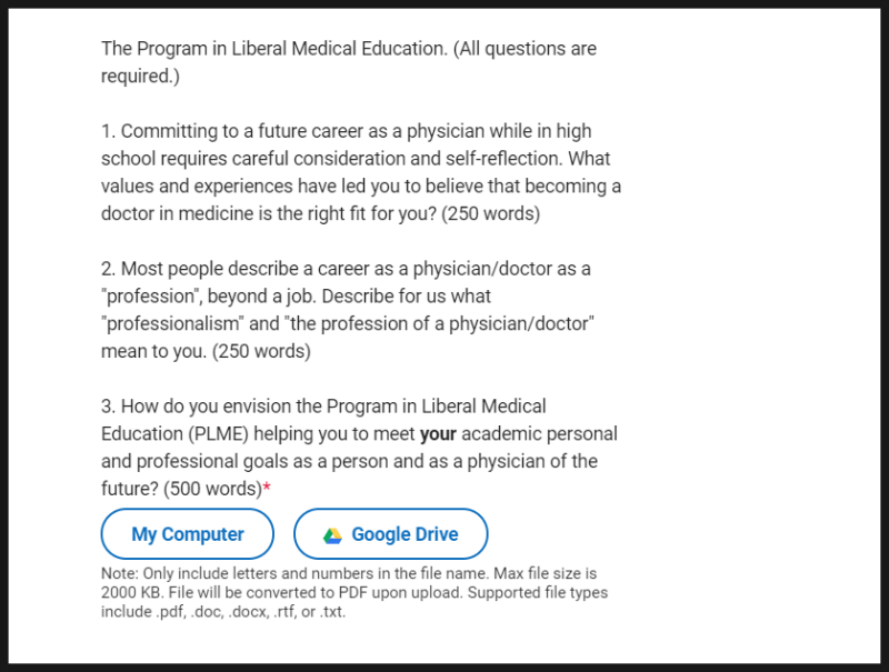 8년제 통합미국의대 브라운 대학교(Brown University)PLME 프로그램 지원은 커먼웹(Common ...