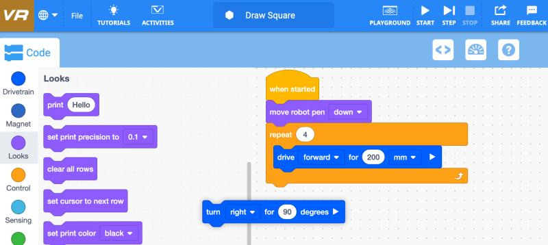 [컴퓨터 과학 기초] Unit 1 - 4 : VEXcode VR 사용 팁 : 네이버 블로그