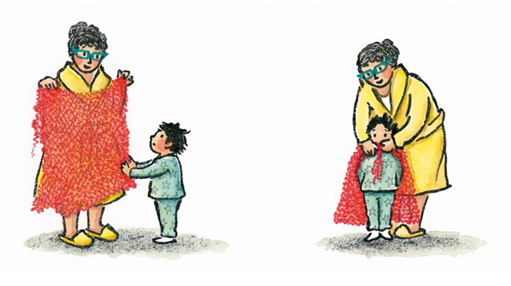 가을에 읽기 좋은 그림 책 Nana in the city 도시에 사는 우리할머니 by Lauren Castillo : 네이버 블로그