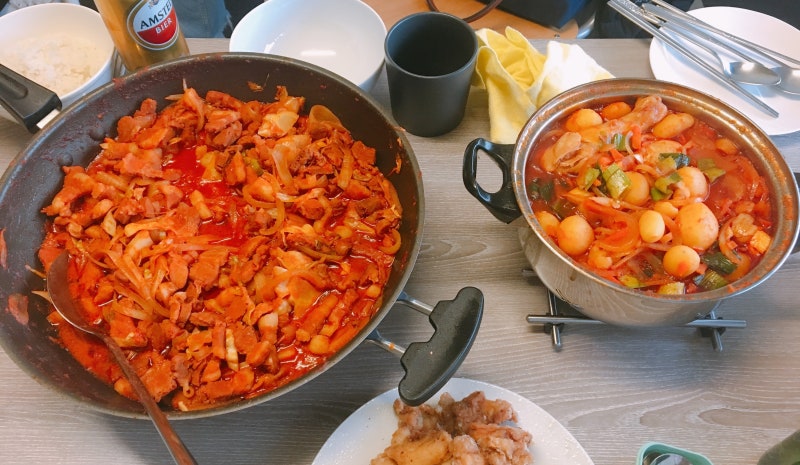 [유럽 네덜란드 교환학생 일기] 20190913~14 한국에서 온 택배, 추석 대신 Taiwanese Barbecue Party ...