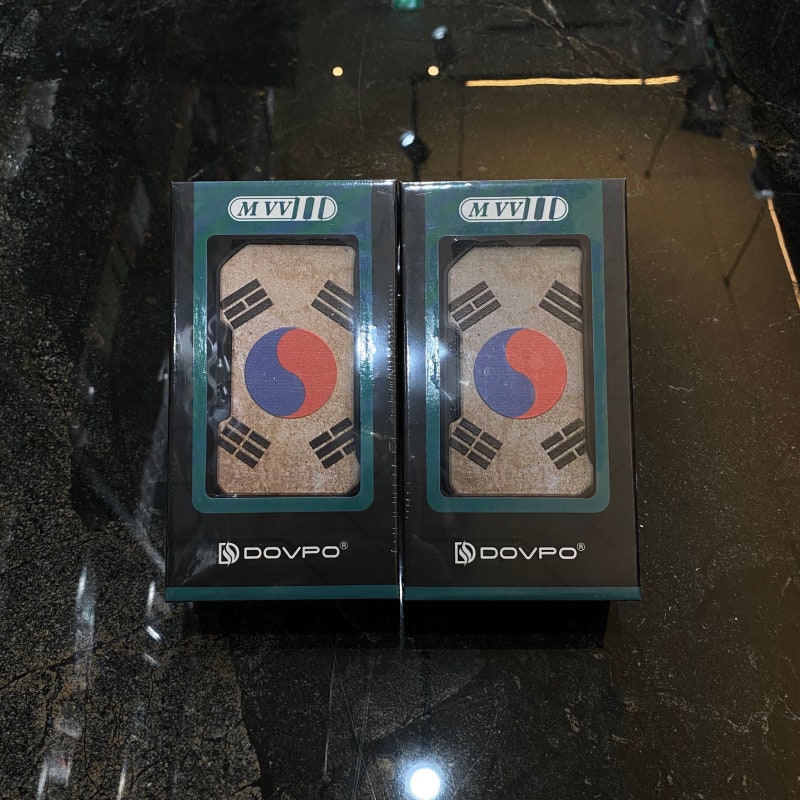 도포(Dovpo) MVV2 출력 좋은 모드기 KOREA 태극기 한정판 에디션 - 광주 뉴턴 첨단 전자담배 광산구점 베이프샵 ...