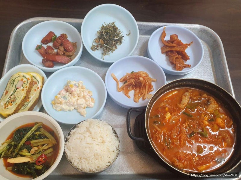 청주 우암동 성진식당 청주대 백반 맛집 가성비 점심식사 추천 네이버 블로그