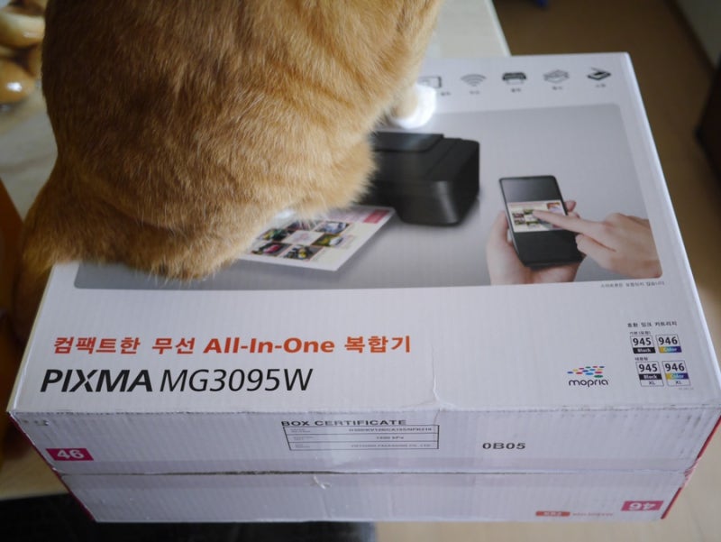 캐논 무선 프린터 mg3095w 가성비 좋아! : 네이버 블로그