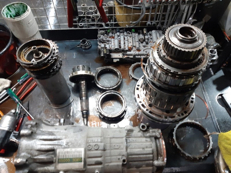 제네시스BH 3.3 aisin 6단 전진충격 홀딩 1-2단충격 3-4단충격 p0766, p0983 시프트솔레노이드 고착 ...