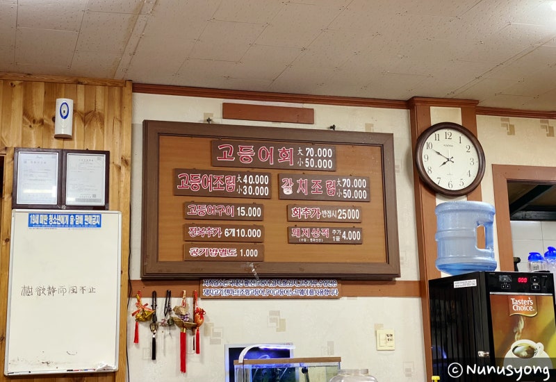 제주 남서쪽 맛집 모슬포항 만선식당 송악산근처 고등어회 완전 추천 네이버 블로그