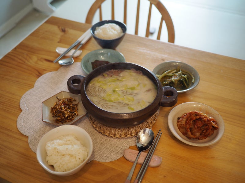 소노정 한우 사골곰탕아이와 함께 먹는 진한 한우곰탕 요리 네이버 블로그