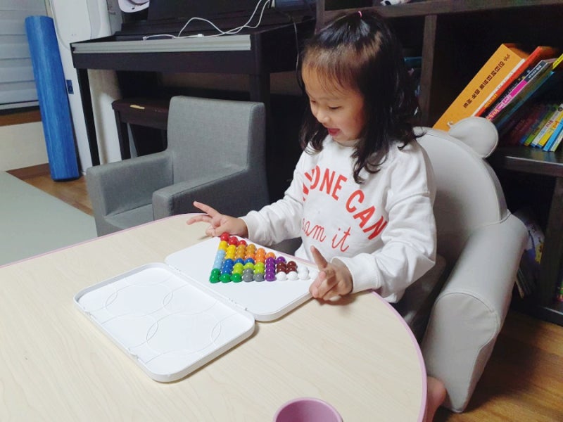 유아교구 점보구슬퍼즐 삼각 소근육 발달놀이 네이버 블로그