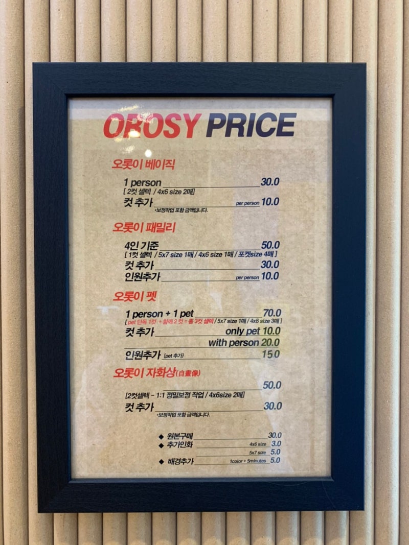 [오롯이 OROSY] 안산중앙동사진관 이미지샷 안산강아지증명사진 / 셀프스튜디오 : 네이버 블로그