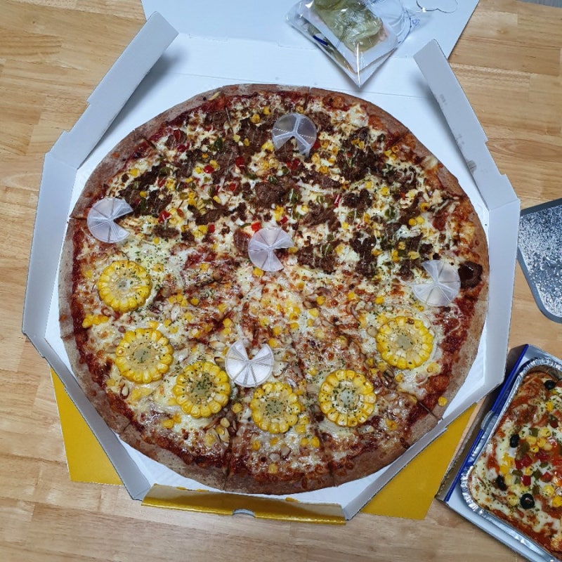 인천 논현동 맛집 이렇게 큰 피자가 유로코피자 네이버 블로그