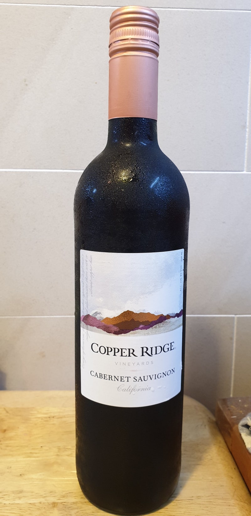 (22) [미국] 카퍼릿지 까베네 소비뇽(Copper Ridge Cabernet Sauvignon 2019) : 네이버 블로그