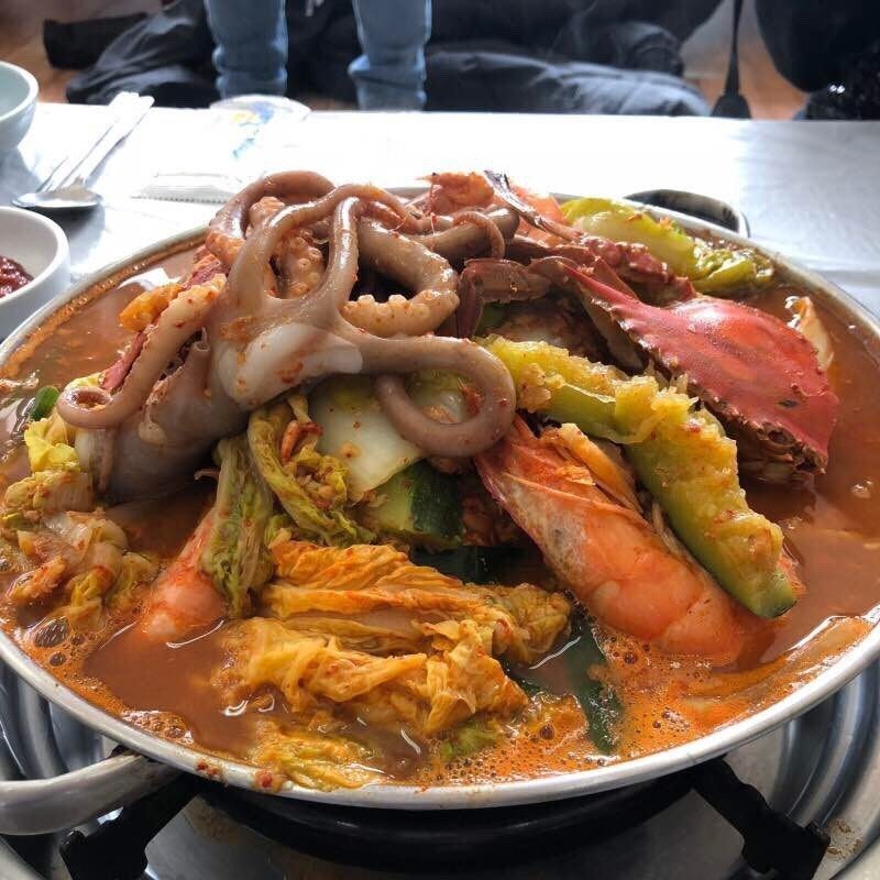 백사장항 맛집 안면식당 시원한 게국지 굿 네이버 블로그