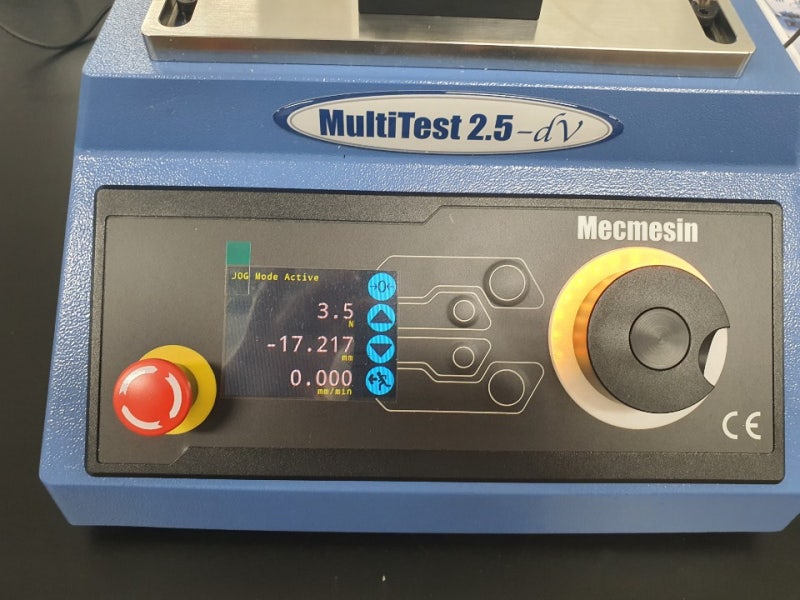 Mecmesin 인장압축시험기 / MultiTest 2.5 / Digital Force & Torque Gaug / 마스크 인장 ...