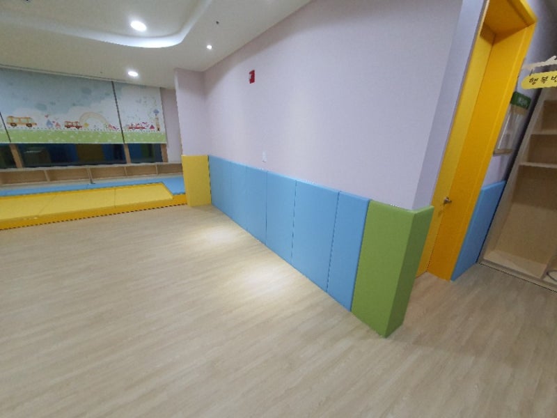 정신병원벽매트 제작 설치 현장입니다 전문업체 매트메이드산업 네이버 블로그