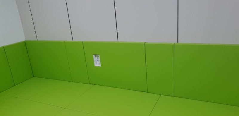 정신병원벽매트 제작 설치 현장입니다 전문업체 매트메이드산업 네이버 블로그