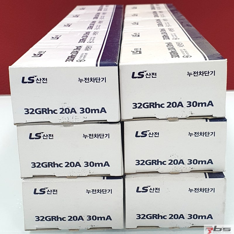 LS산전] 산업용 분전반용누전차단기 32GRHS 20A, 55% OFF