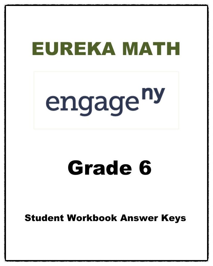 Eureka Math Engage NY 6th Grade Exit Ticket, End-of-Module Test (미국 6학년 ...