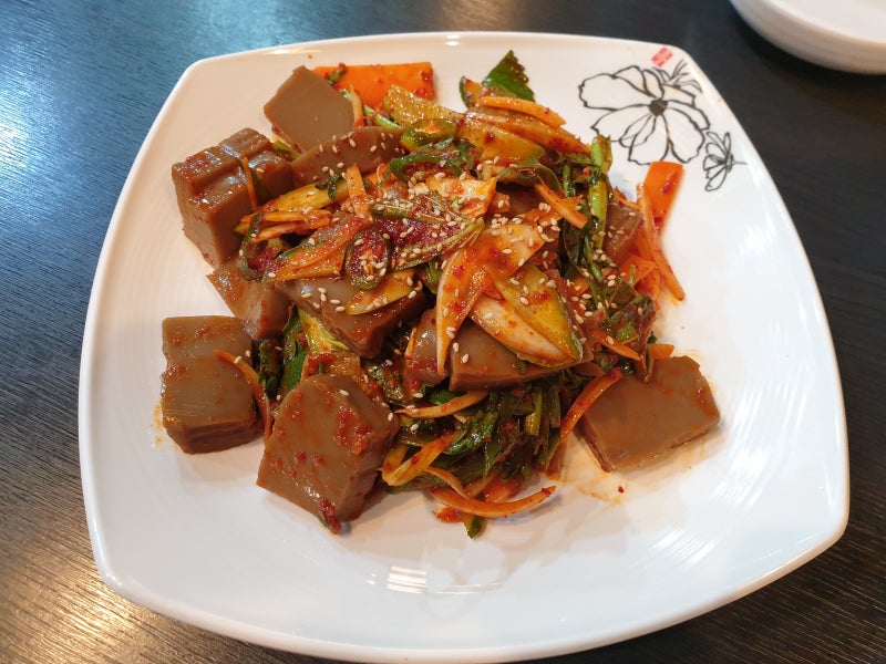 인천 송도 커넬워크 왕빈자 전통주막 모듬전 도토리묵 베이컨김치치즈전 꼬막무침 수제동그랑땡 물뱅이 해물파전