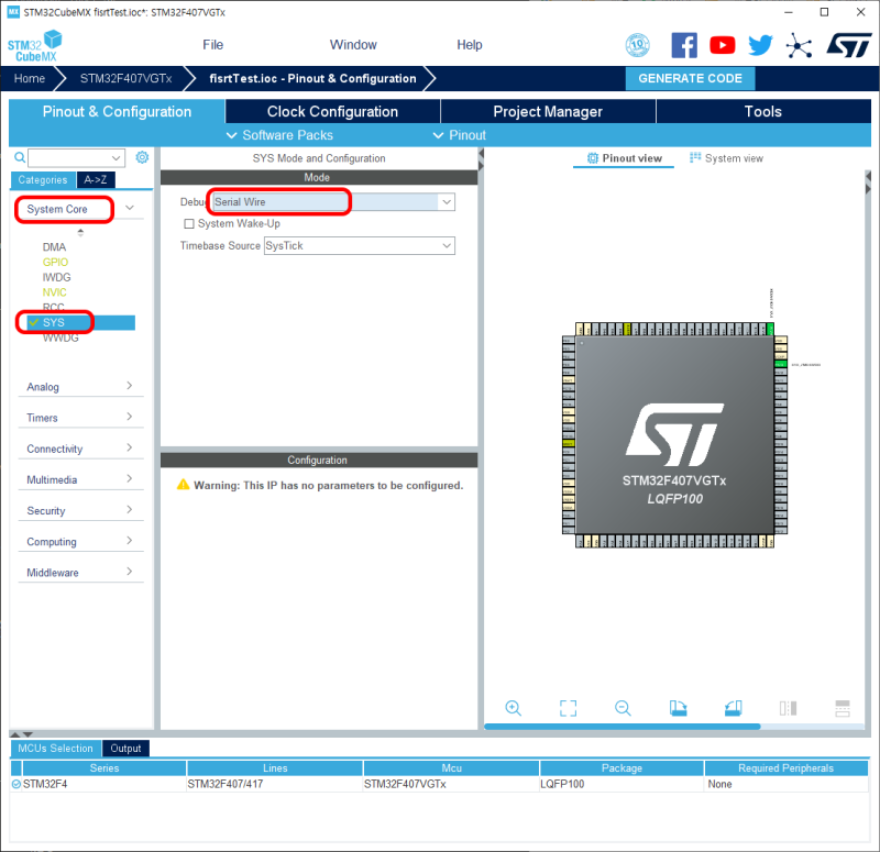 STM32강좌 1. 초기코드생성 : 네이버 블로그