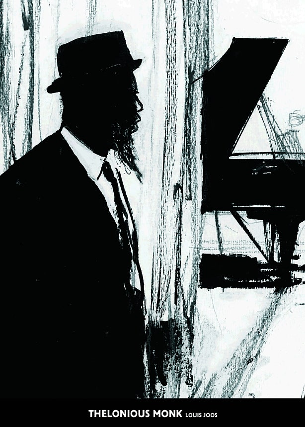 [COVER ART POSTER]커버아트 포스터 시리즈 NO.12- "델로니어스 몽크 (Thelonious Monk)" : 네이버 블로그