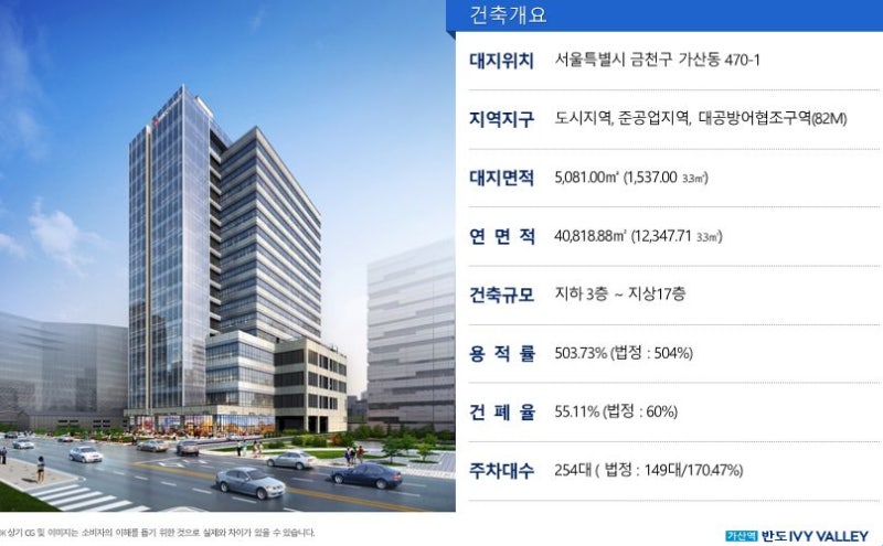 가산반도아이비밸리 지식산업센터분양 네이버 블로그