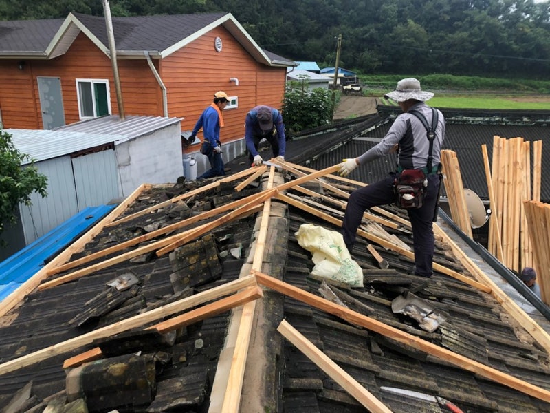경북 영천 칼라강판, 함석 기와 시공업체 194번째 지붕 : 네이버 블로그