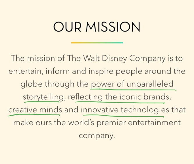글로벌화의 미래: 기업과 핵심가치_Walt Disney 월트디즈니의 핵심가치에 대해 : 네이버 블로그