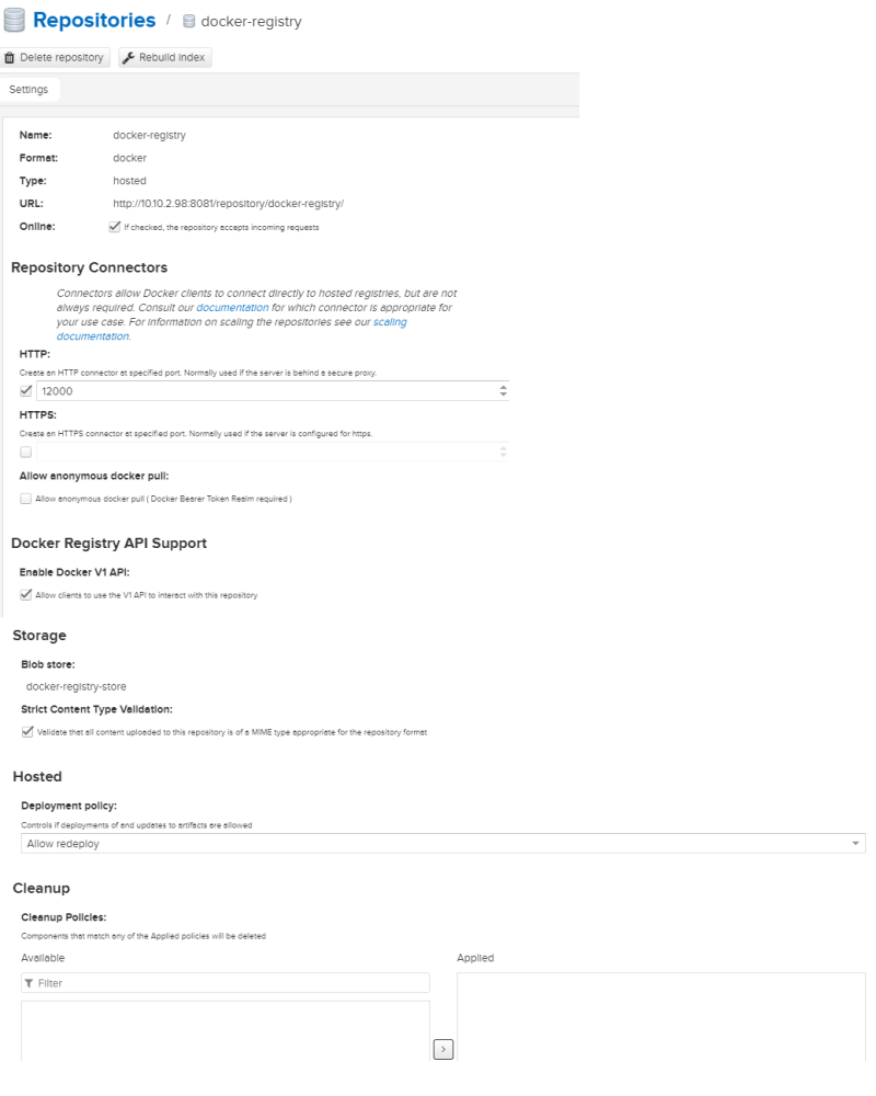 Nexus를 이용한 Docker Registry 설정 및 이용 네이버 블로그 