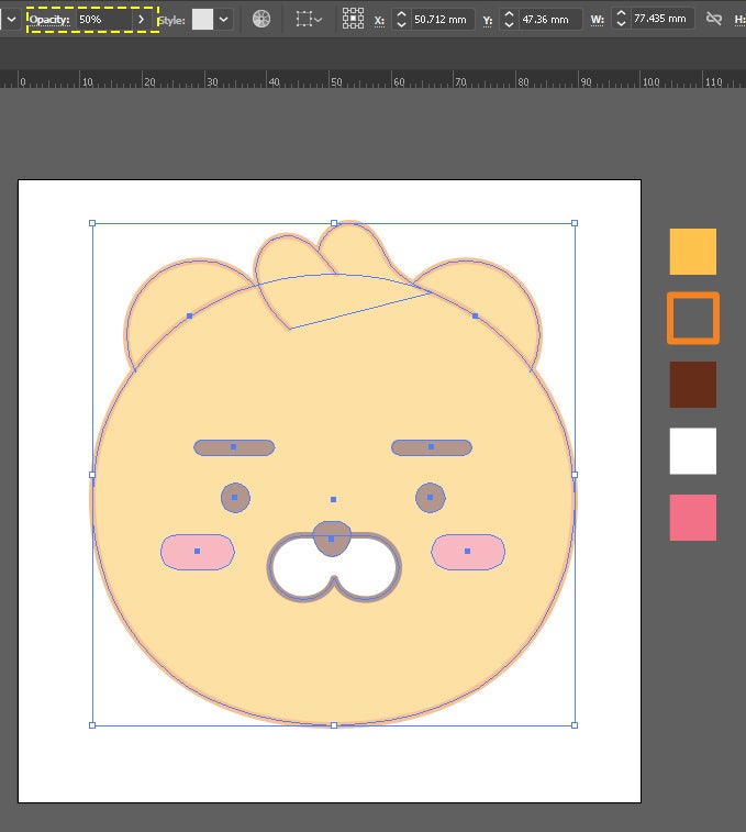 일러스트강좌#02 카카오프렌즈 라이언 캐릭터그리기 : 네이버 블로그